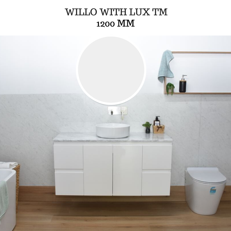 Buy WILLO 1200mm Wall Hung Bathroom Vanity Online Melbourne