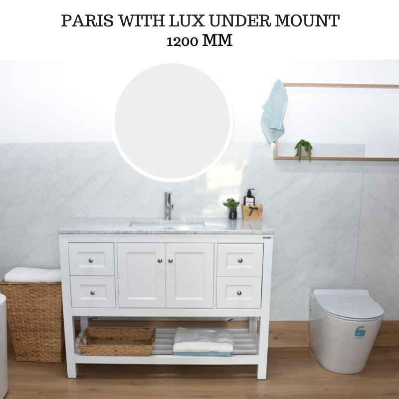 Buy PARIS 1200mm Bathroom Vanity Online Melbourne